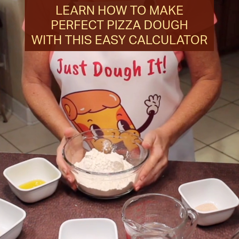 Learn How to Make Perfect Pizza Dough with this Easy Calculator - Patio ...