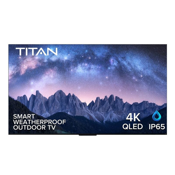 Titan Weatherproof Outdoor TV Covered Patio G-100 QLED 4K Smart TV ...