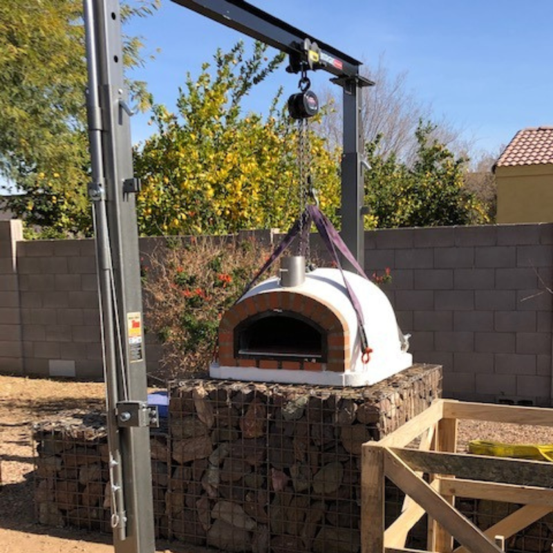 Brick Pizza Oven - Pizzaioli Rustic Arch Brick Oven - Patio & Pizza ...