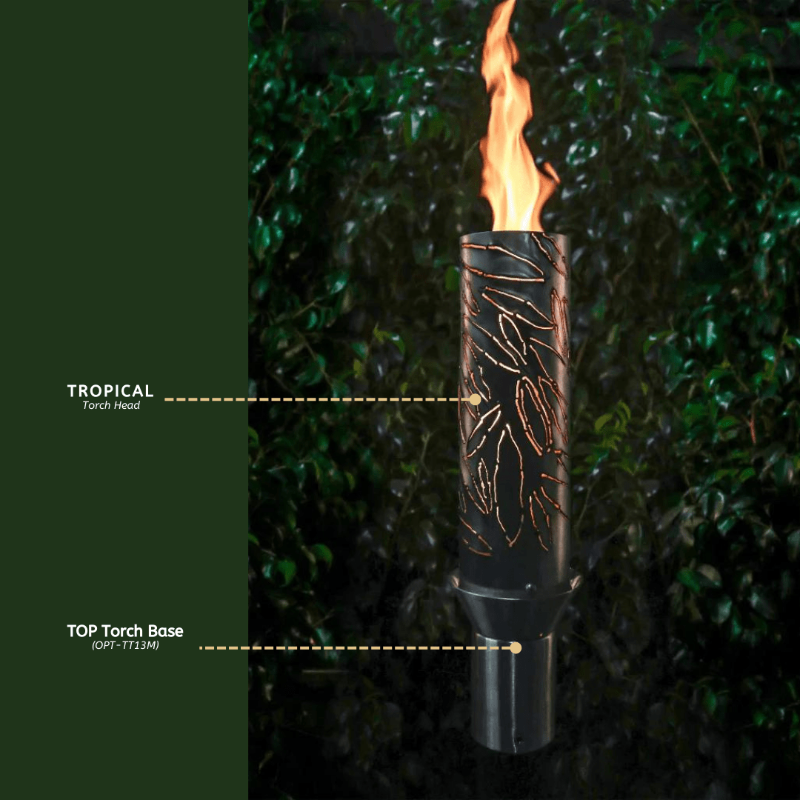 Fire Torch - Tropical - Patio & Pizza Outdoor Furnishings