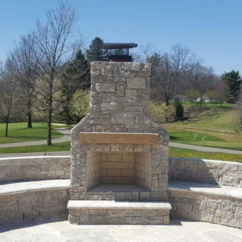 Outdoor Fireplace | Round Grove Mezzo Fireplace FP1600 - Patio & Pizza ...