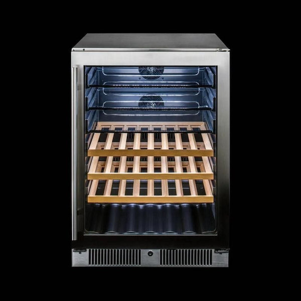 Blaze 24” Outdoor Glass Door Beverage Cooler - Patio & Pizza Outdoor ...