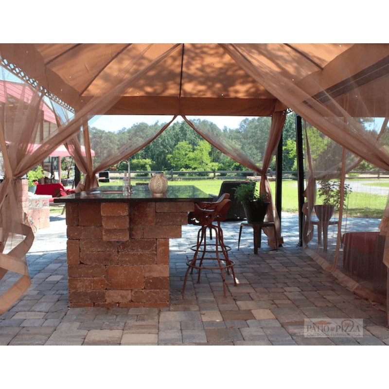 Outdoor Island Kits | Necessories Kitchen Island Kit - Patio & Pizza ...
